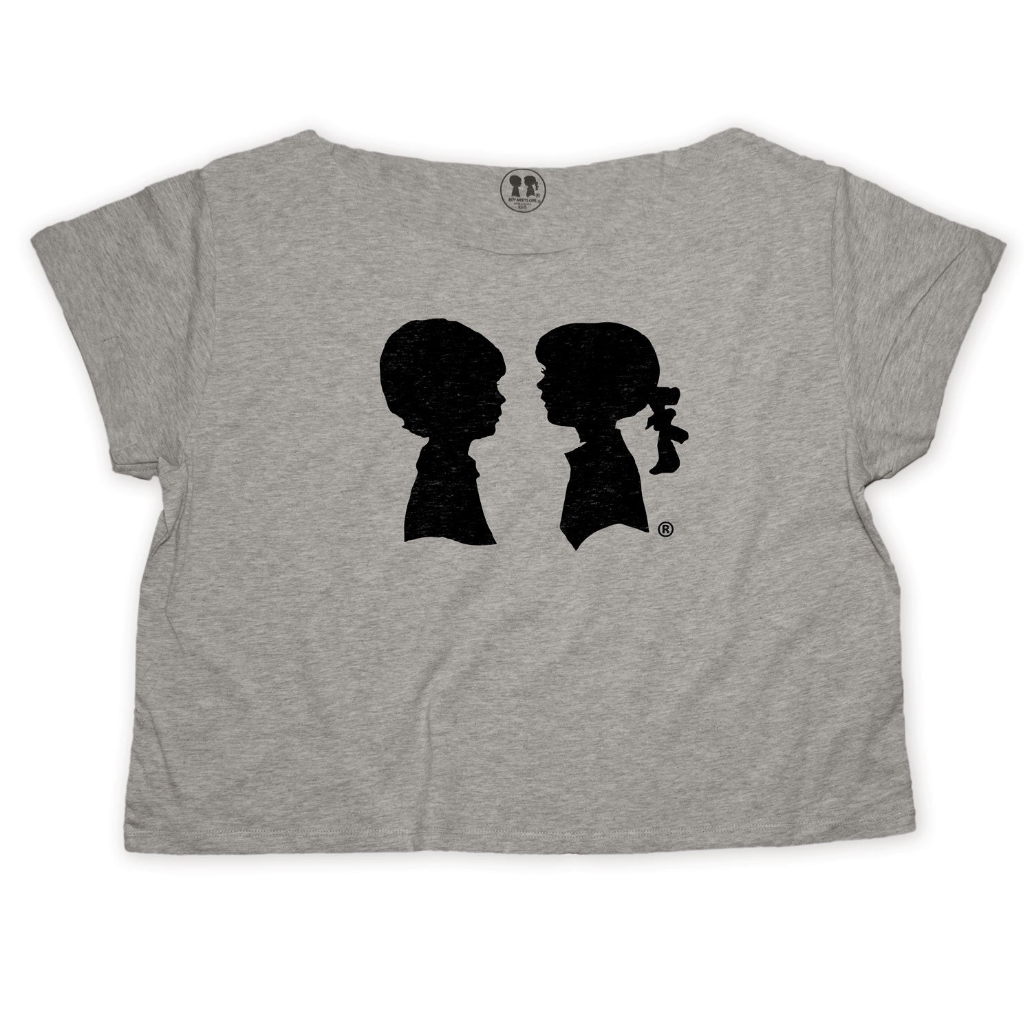 Alice Logo Oversized Crop Box Tee – BOY MEETS GIRL USA