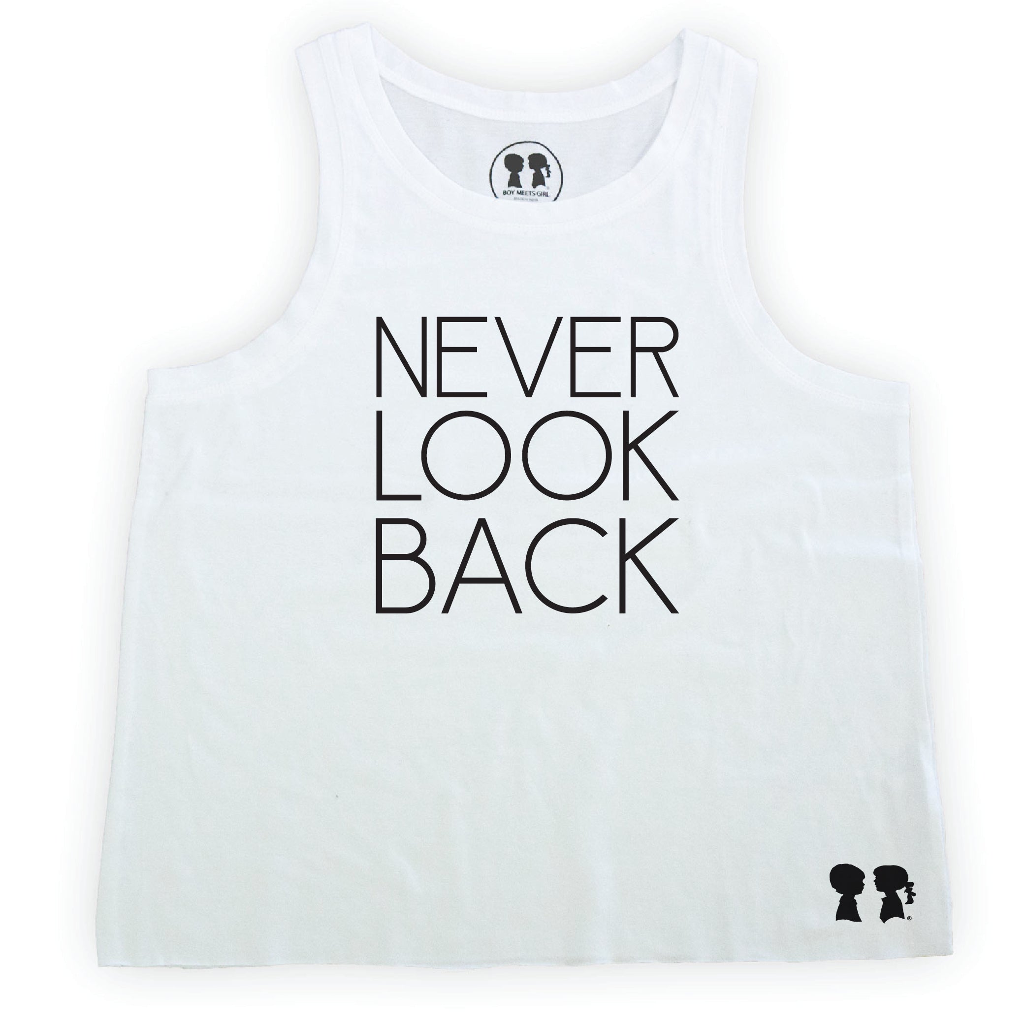Never Look Back Box Tank – BOY MEETS GIRL USA